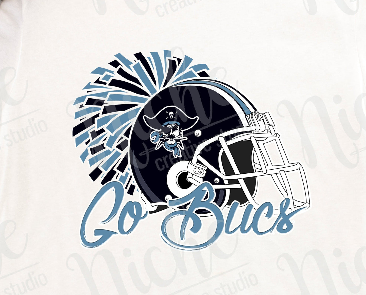 -BAR1918 Go Bucs Decal – Niche Creative Studio