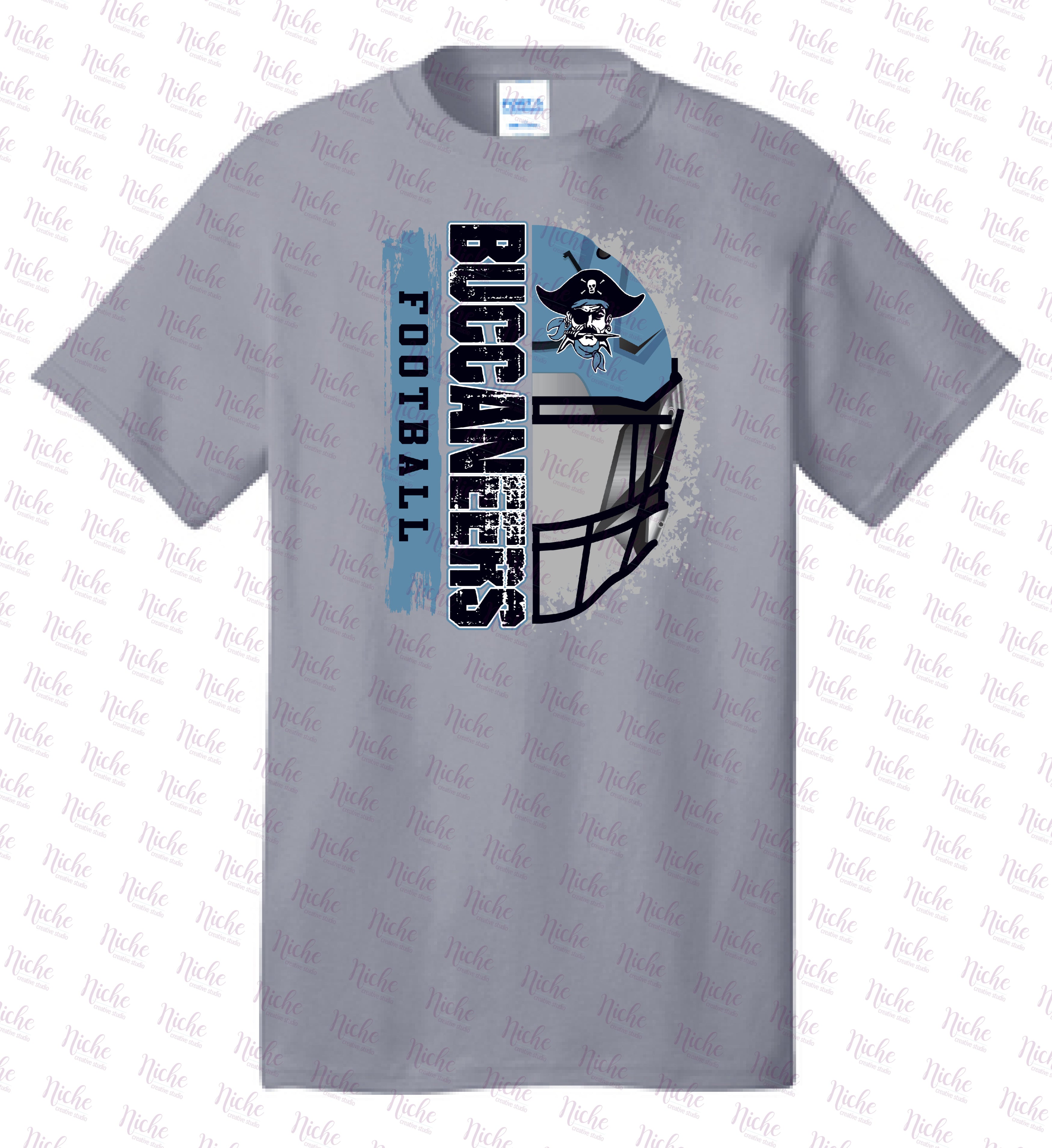 - BAR306 Barbe Football Helmet Decal – Niche Creative Studio