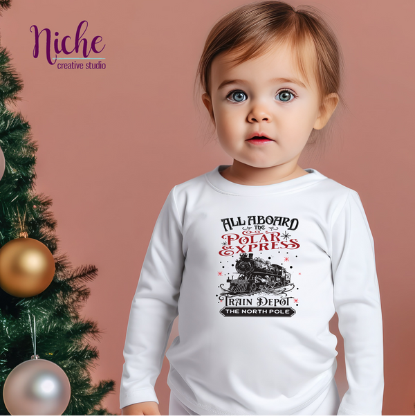 -CHR1139 Polar Express Train Decal – Niche Creative Studio