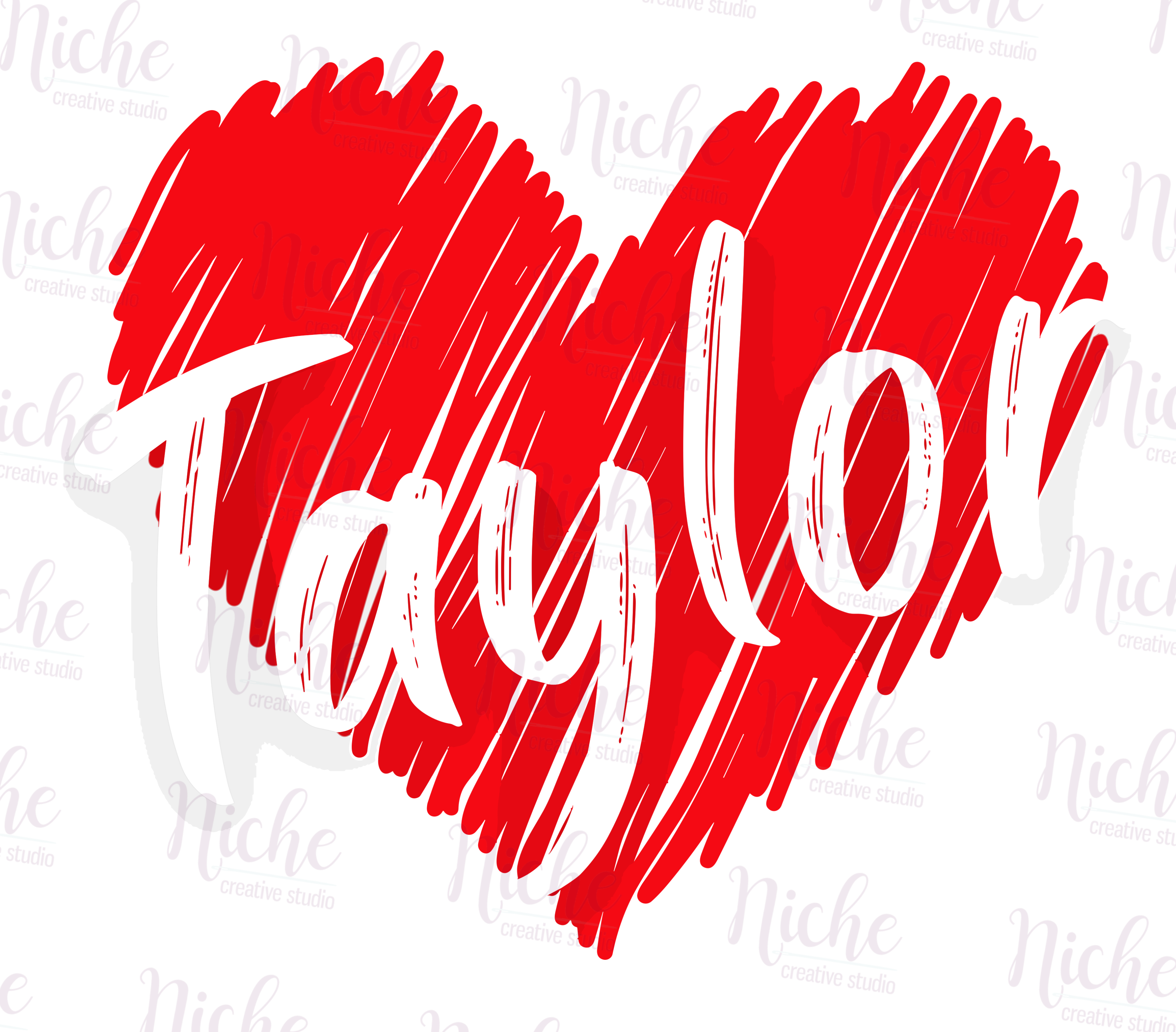 -CON5014 Taylor Decal – Niche Creative Studio