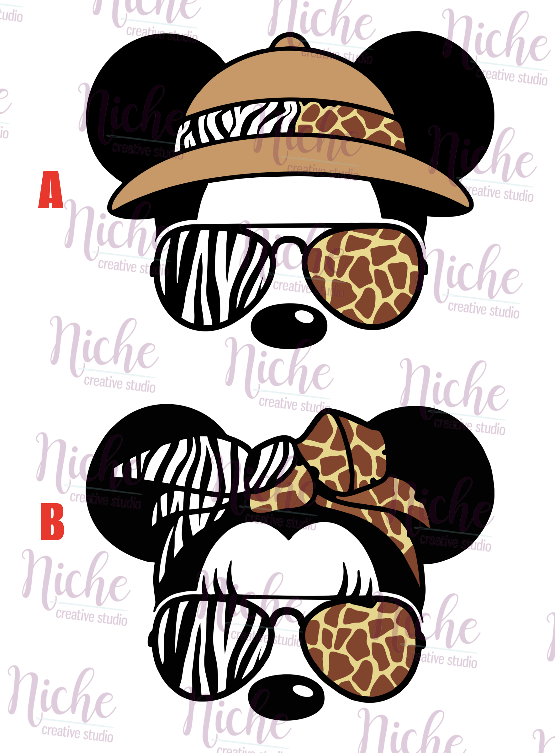 -DIS2025 Safari Mouse Decal – Niche Creative Studio