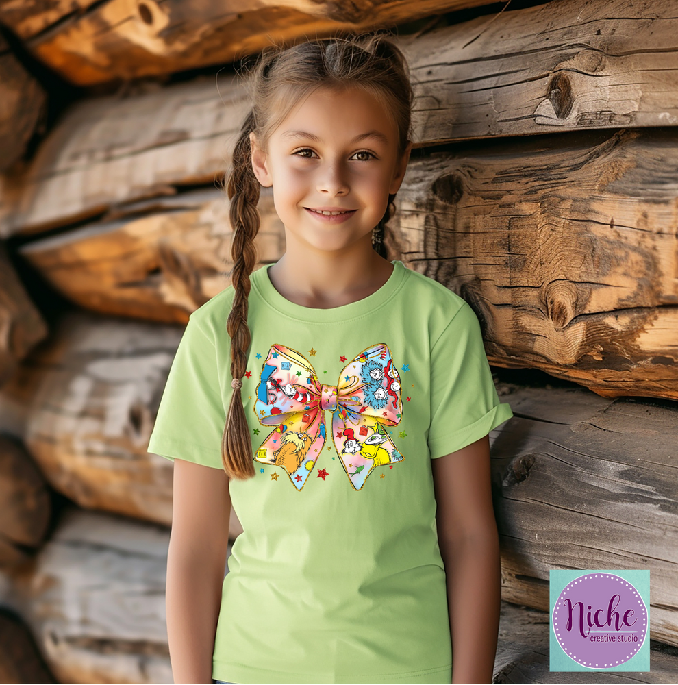 -DRS8079 Seuss Bow Decal – Niche Creative Studio