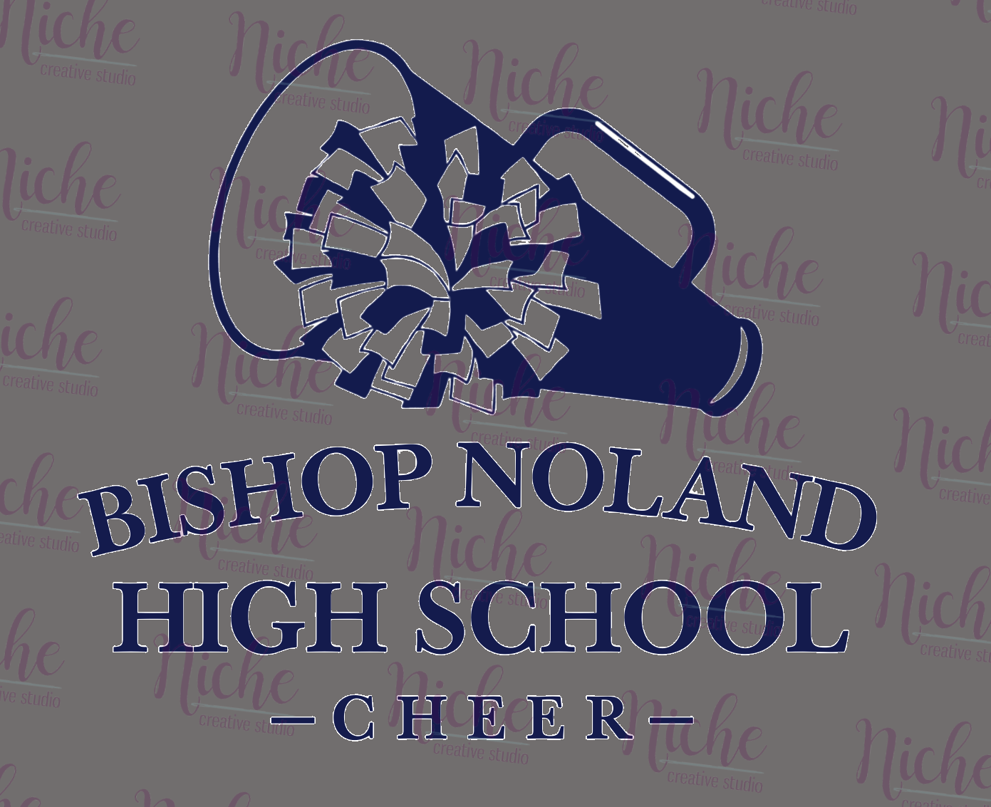 -EDS5373 Bishop Cheer Decal – Niche Creative Studio