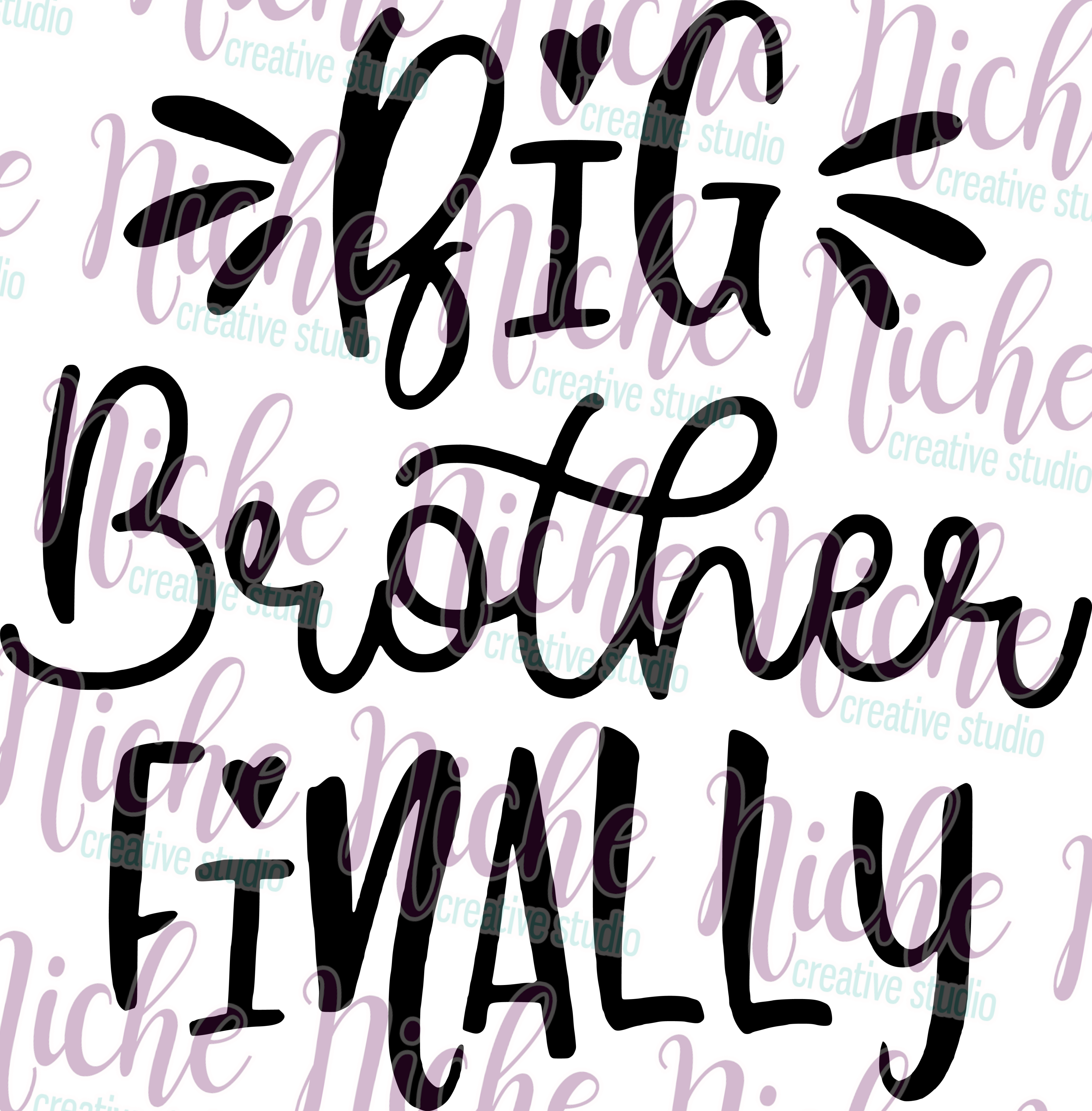 -FAM8601 Big Brother Decal – Niche Creative Studio