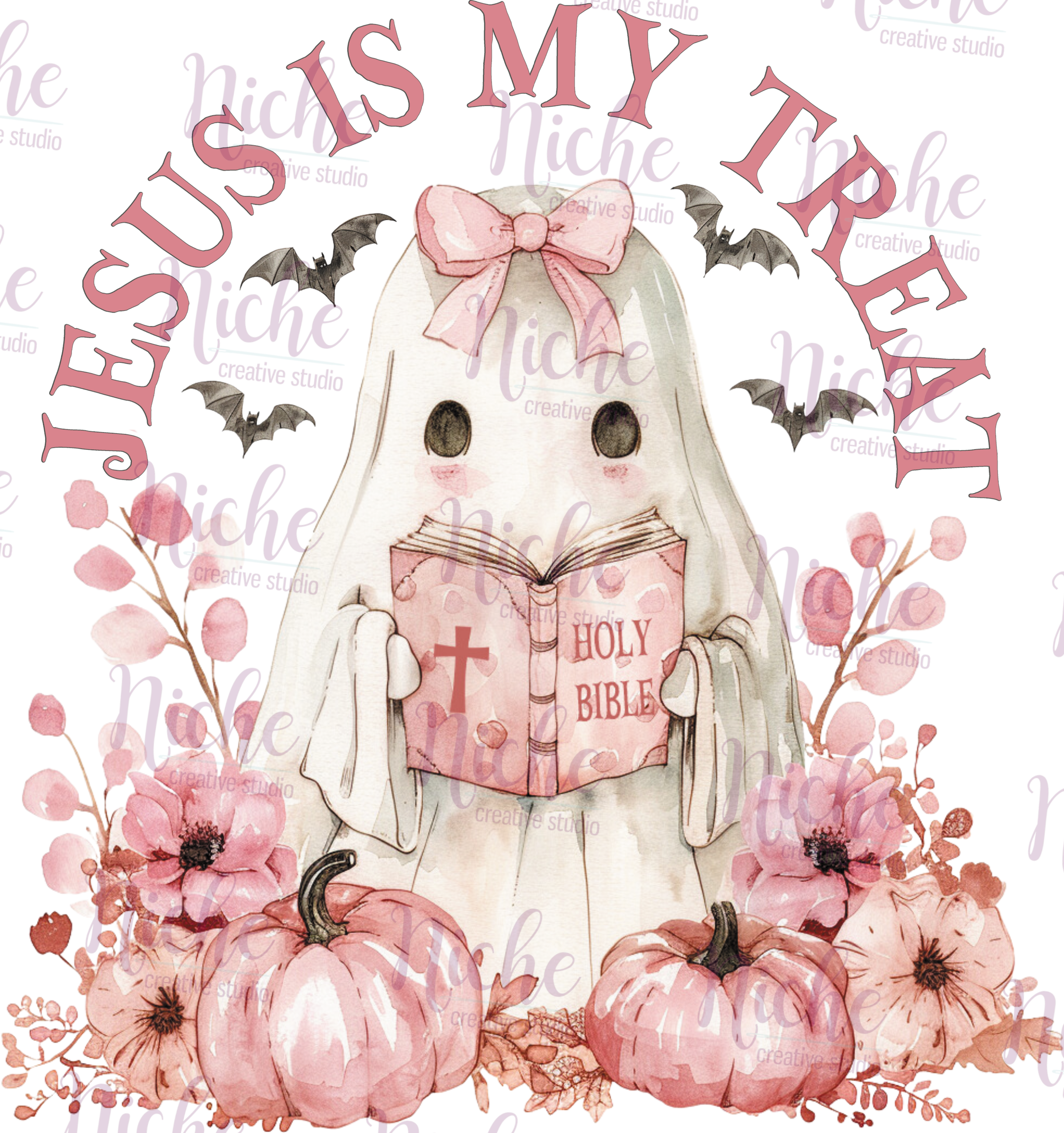 -HAL5297 Jesus is my Treat Decal – Niche Creative Studio