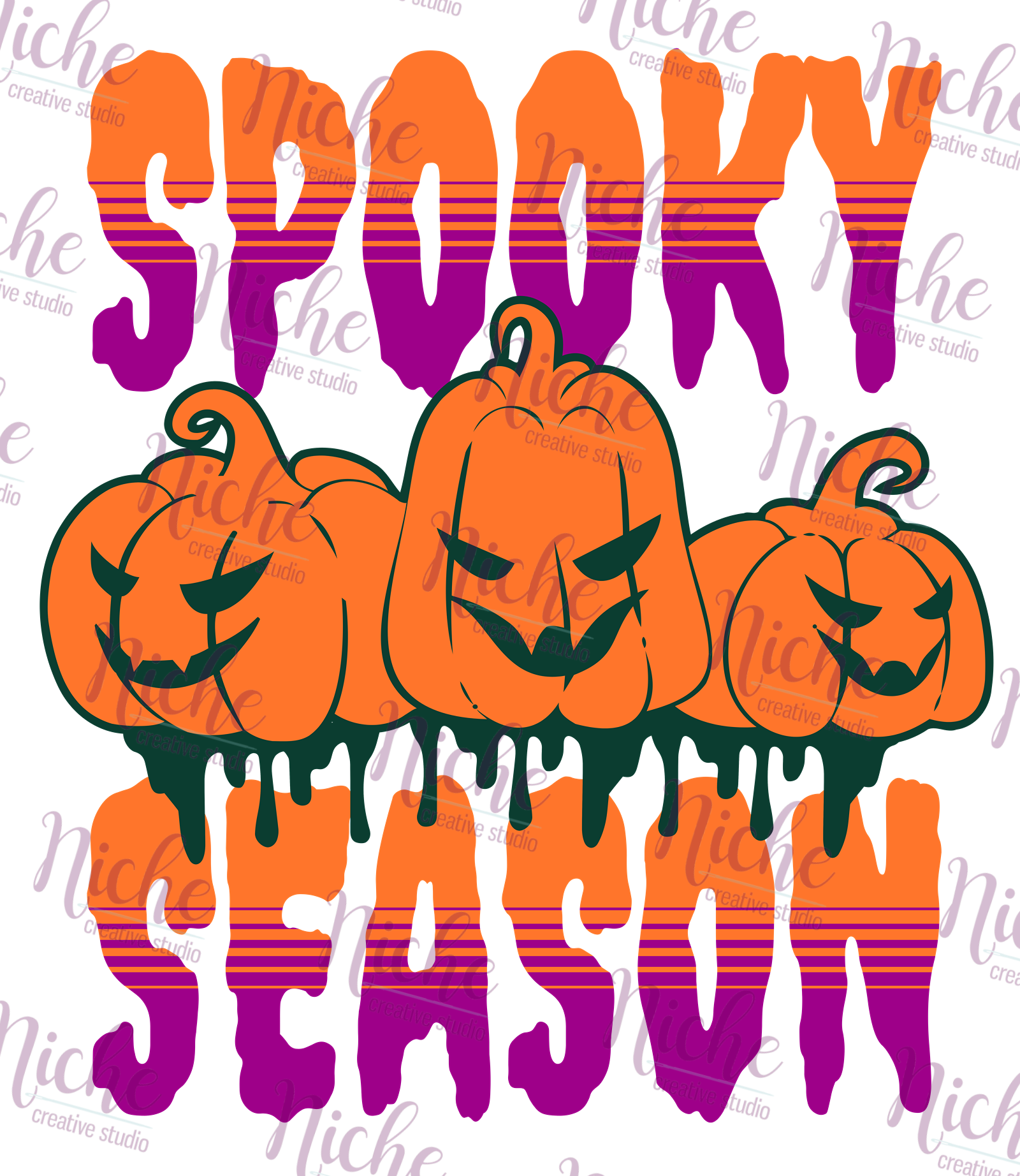 -HAL5298 Spooky Halloween Decal – Niche Creative Studio