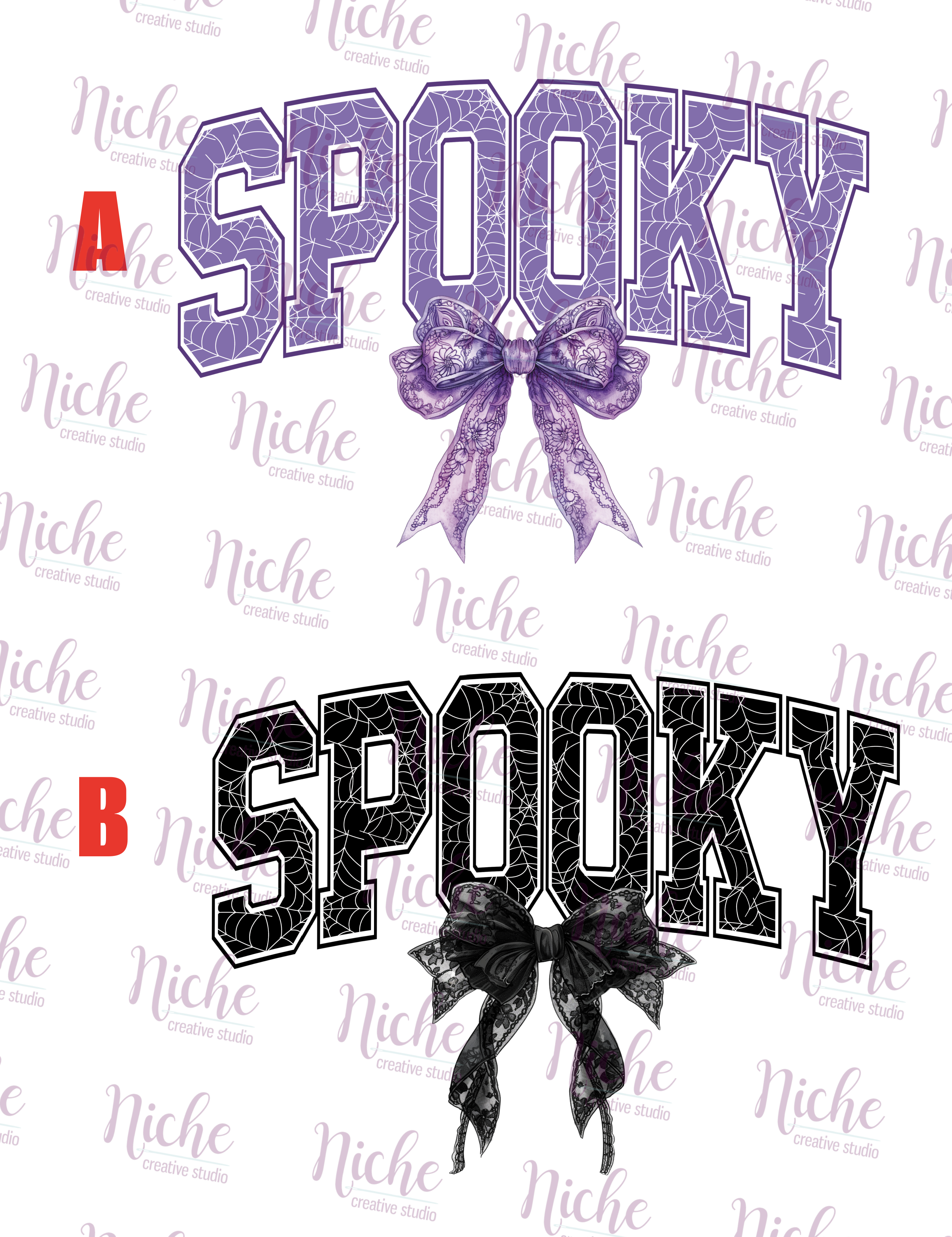-HAL5323 Spooky Decal – Niche Creative Studio
