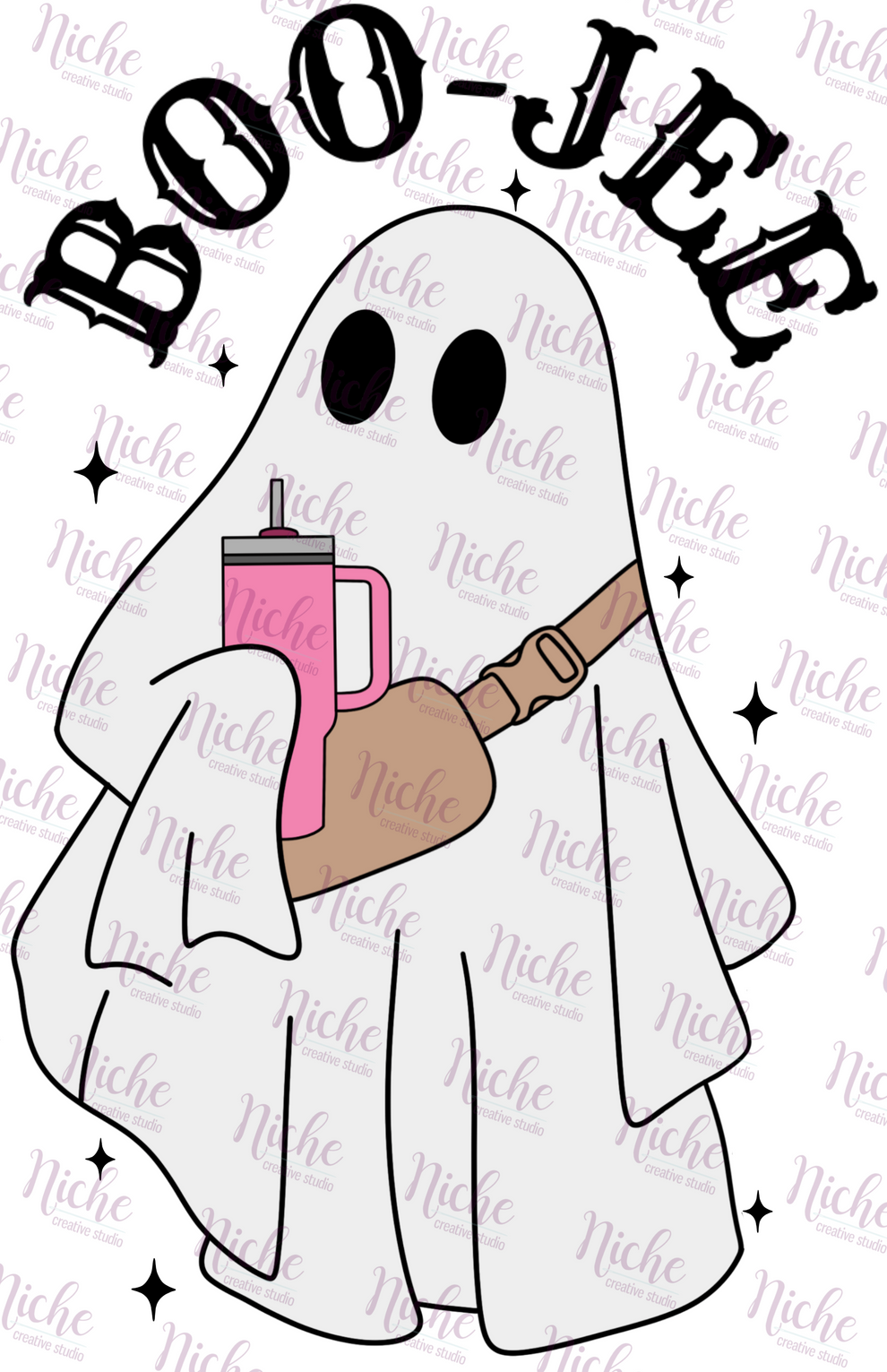 -HAL781 BooJee Ghost Decal – Niche Creative Studio