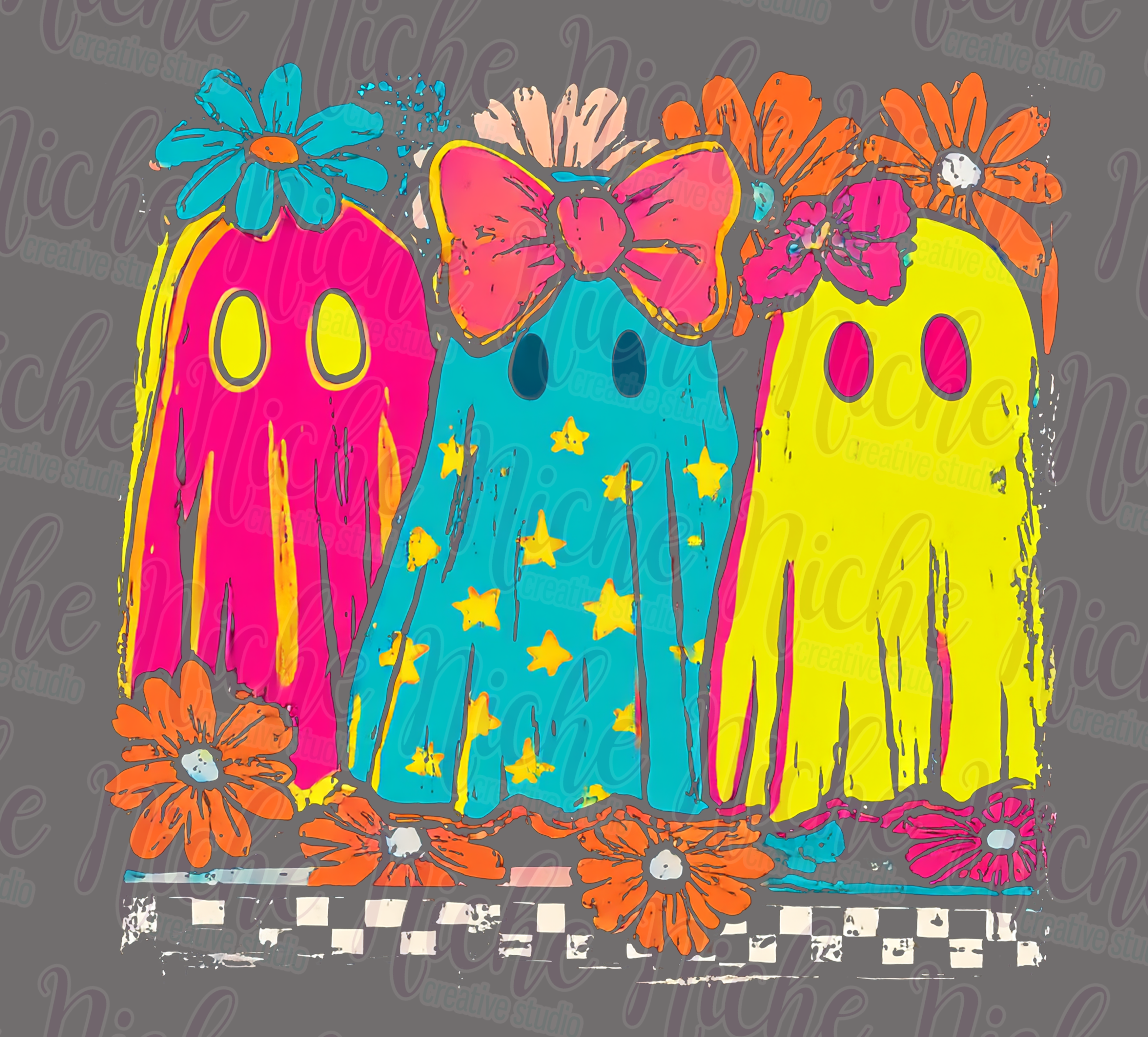 -HAL8412 Pretty Ghost Decal – Niche Creative Studio