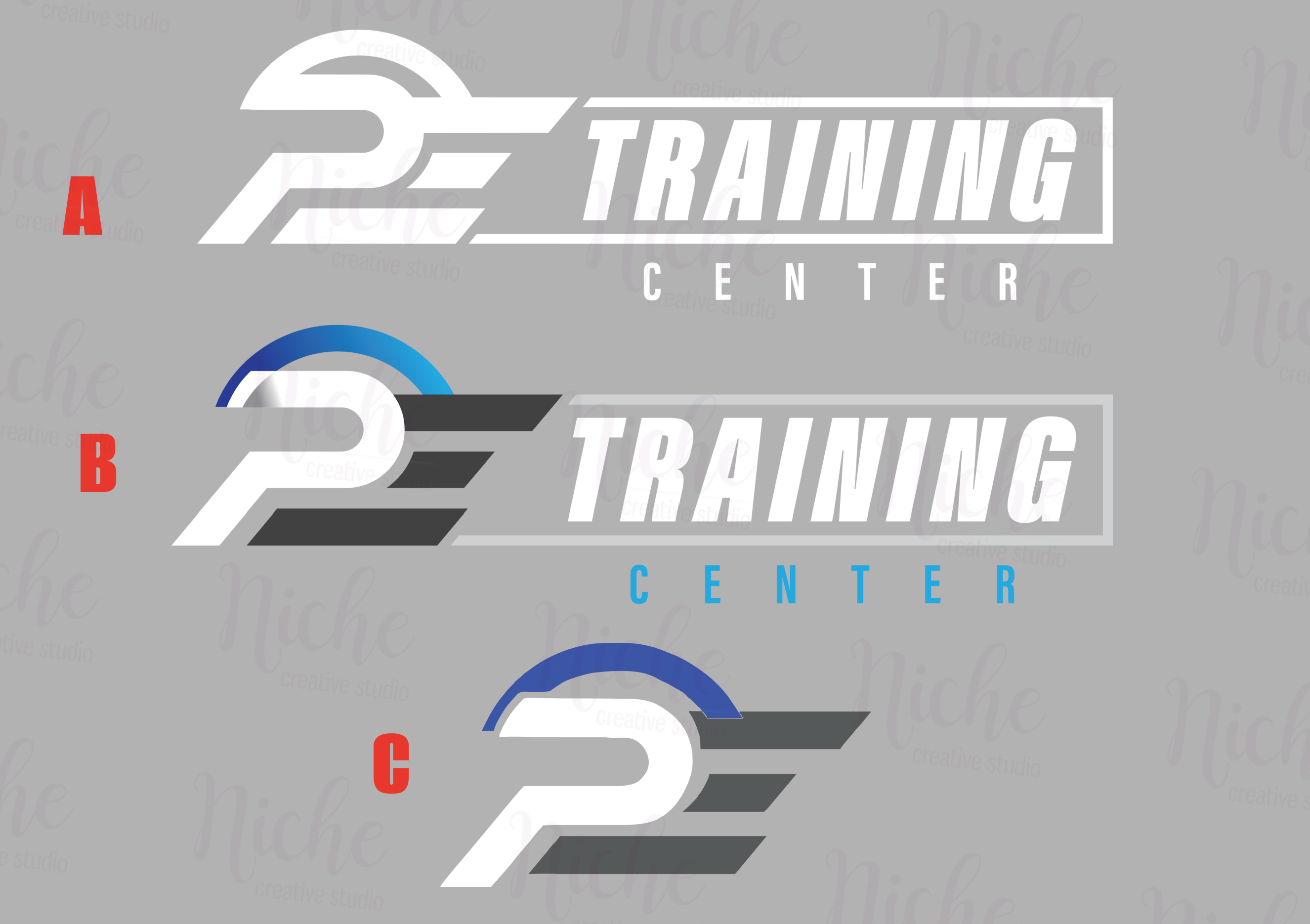 -PE Training Center Decals – Niche Creative Studio