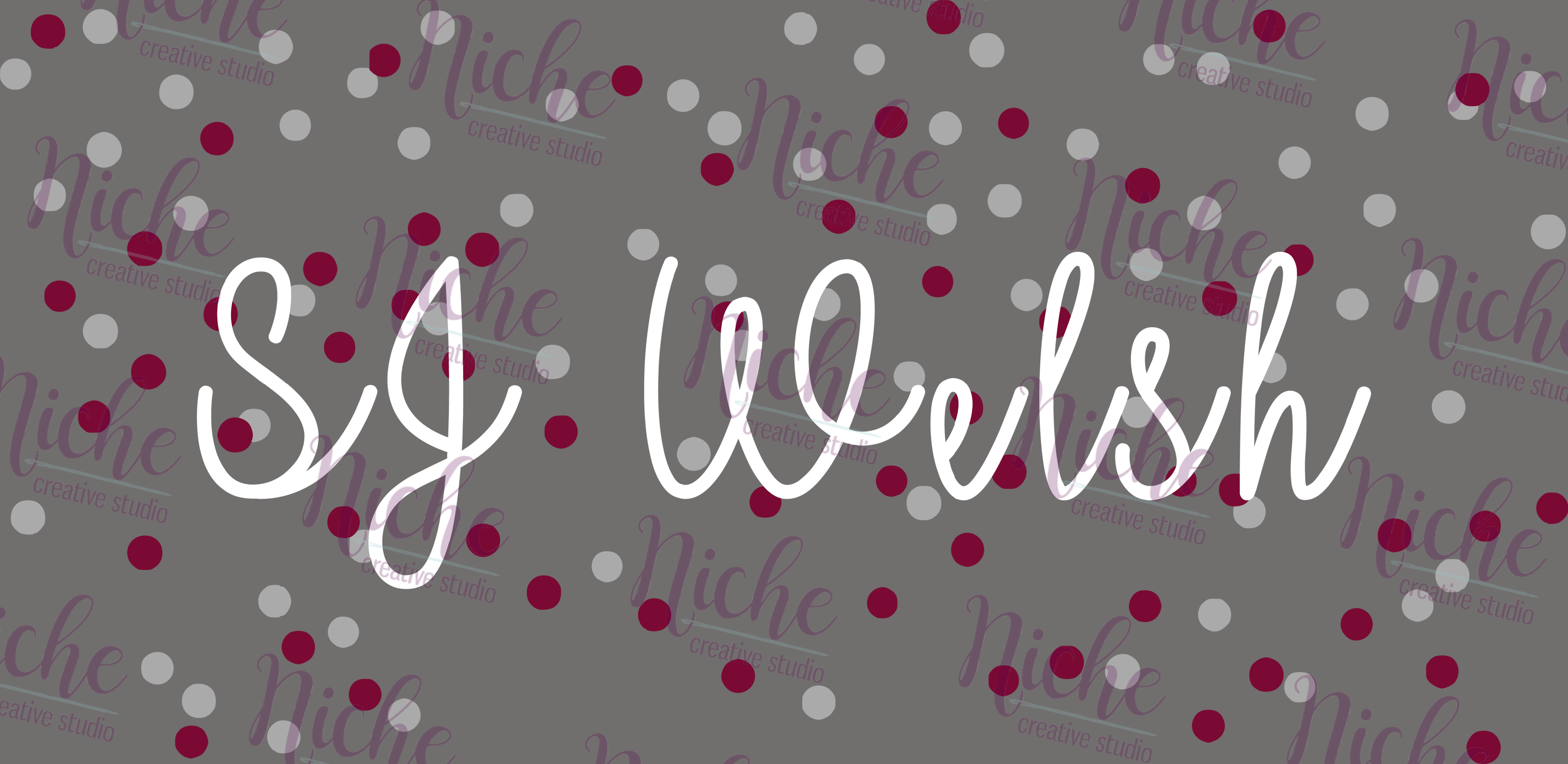 -SJW5154 SJ Welsh Confetti Decal – Niche Creative Studio