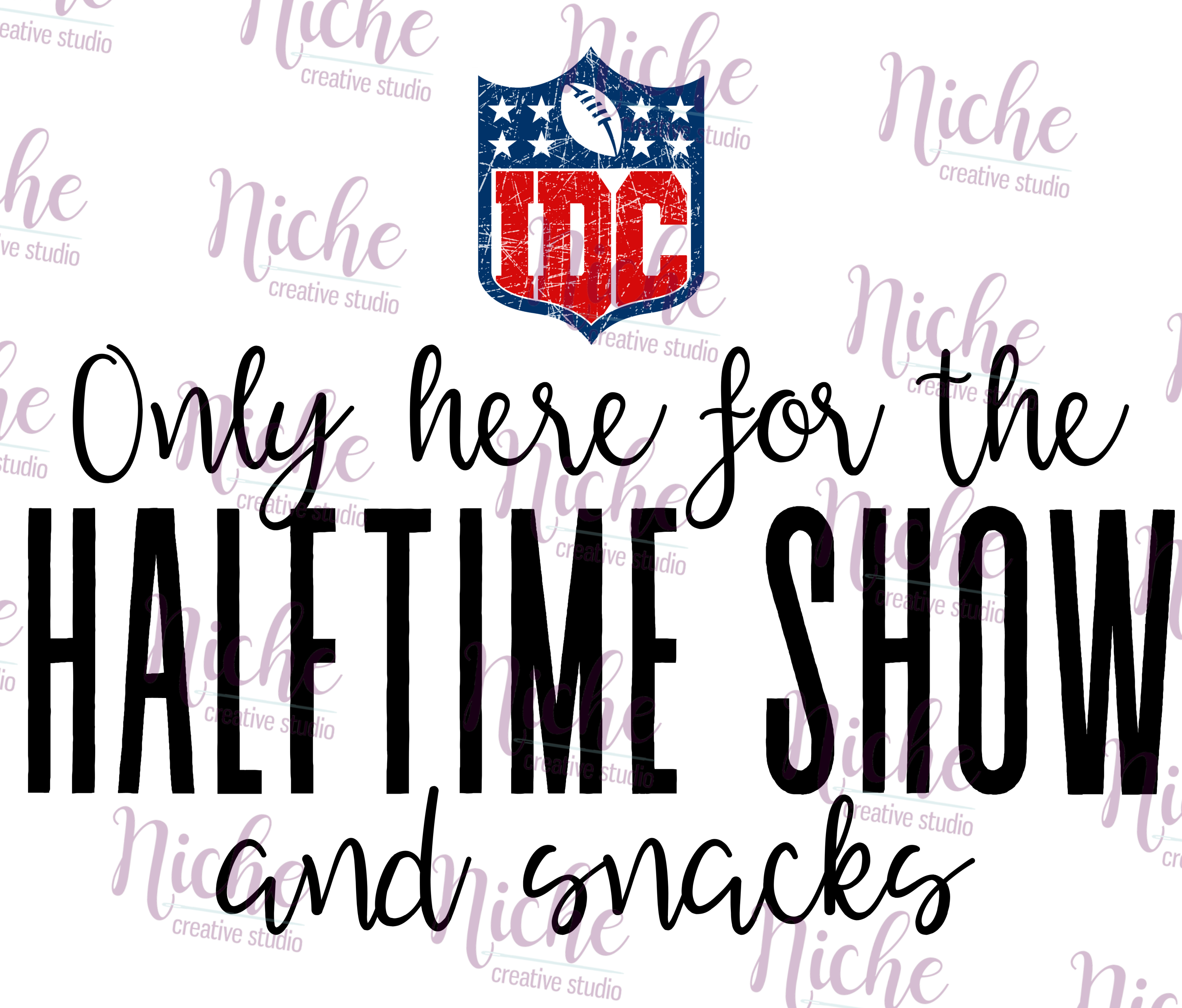 -SPO6029 Half Time Show Decal – Niche Creative Studio