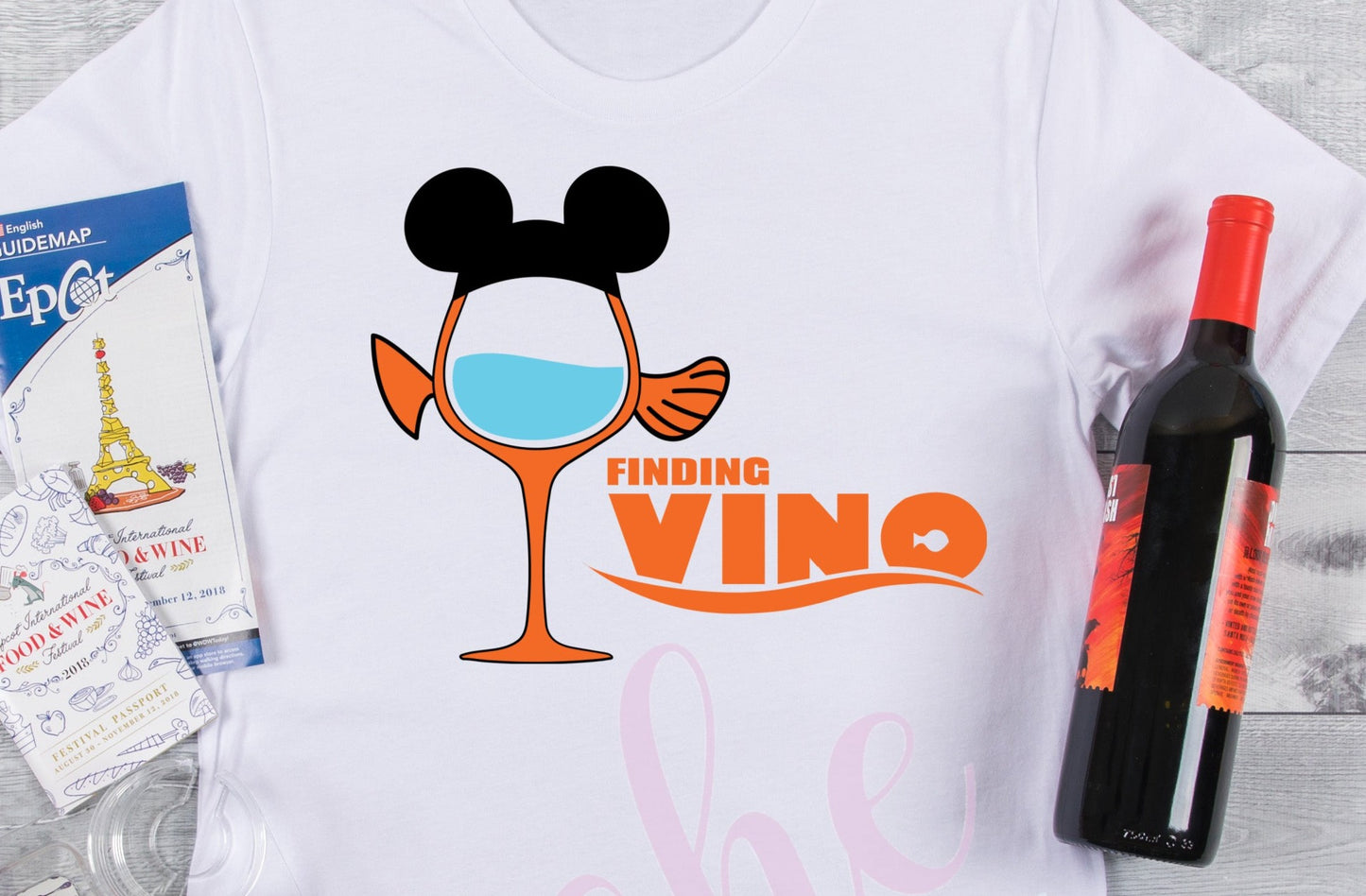* Nemo Drinking Wine Decal – Niche Creative Studio